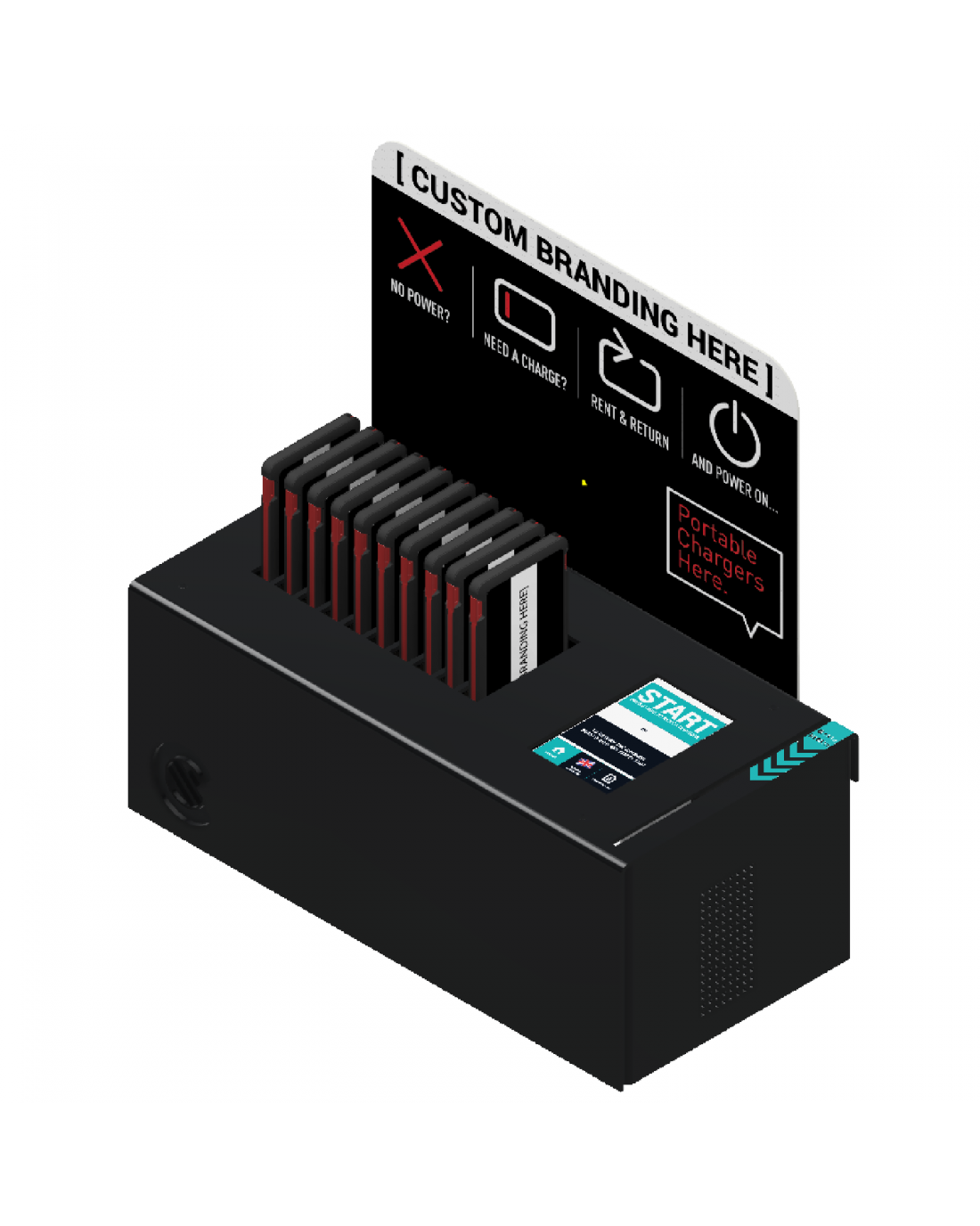 Event phone charging station