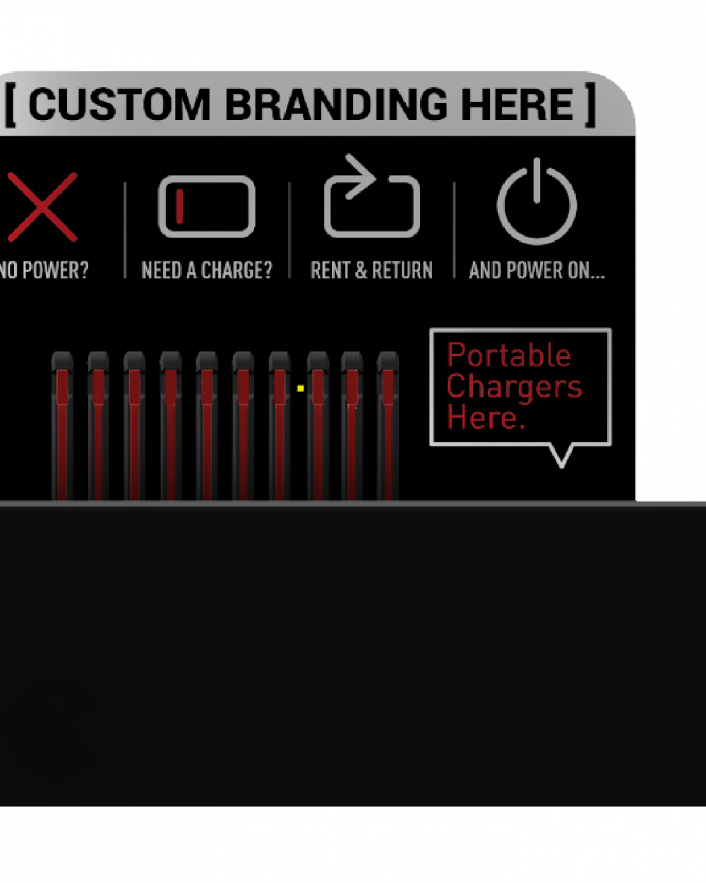 Event phone charging station